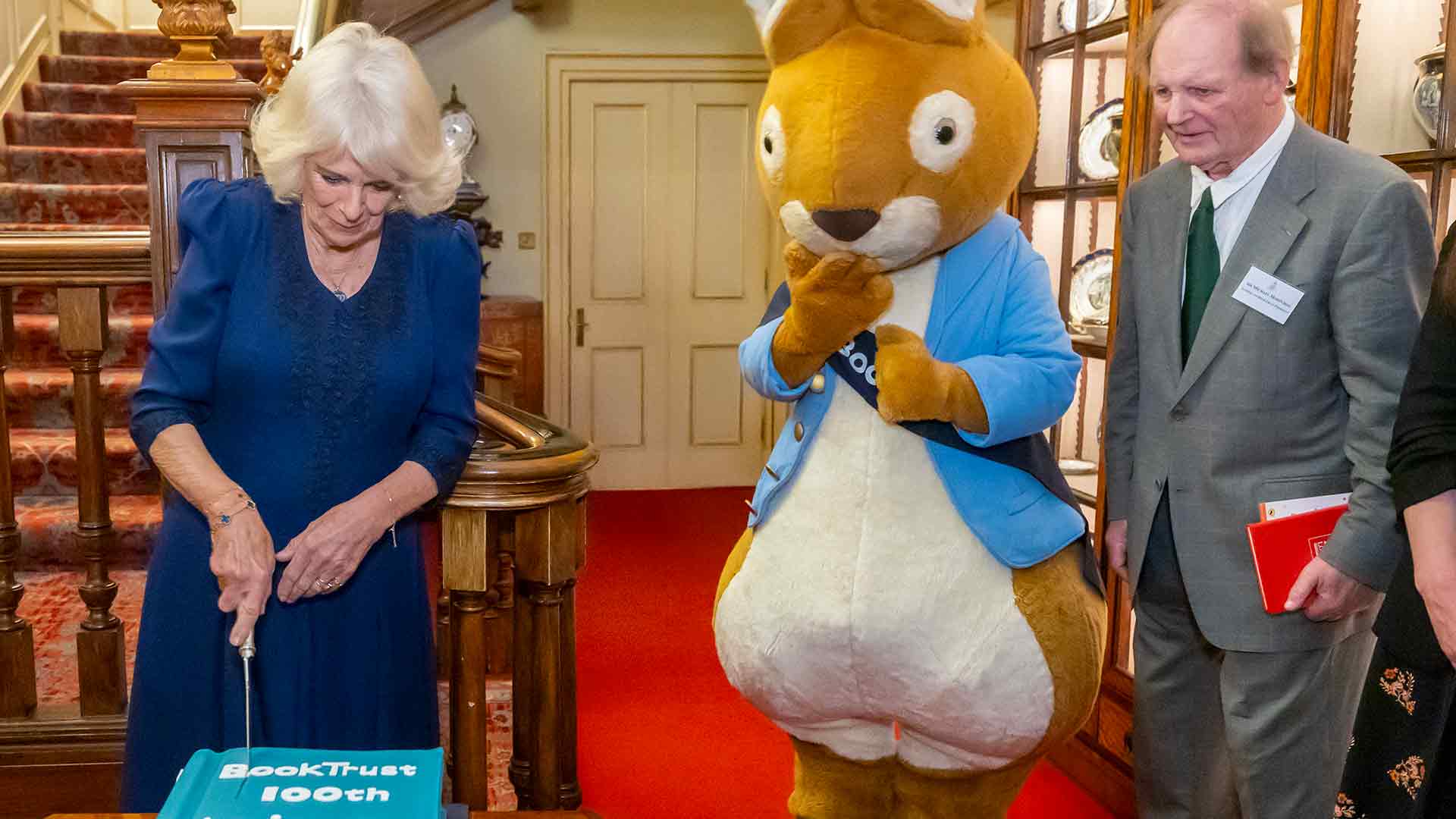 Queen Camilla celebrates BookTrust’s centenary with exclusive new Peter ...