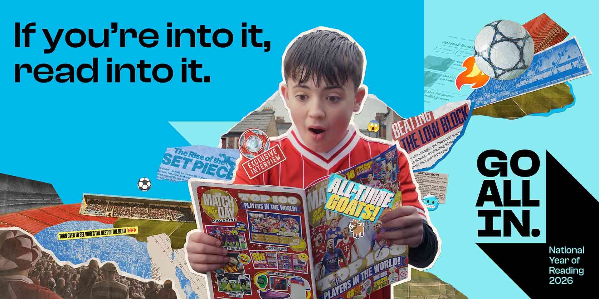 National Year of Reading launches ‘major’ ad campaign