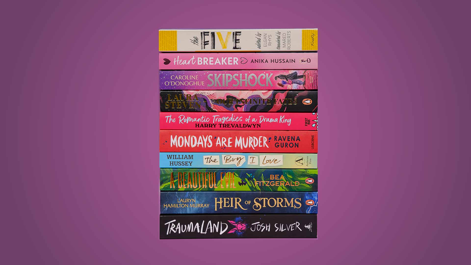YA Book Prize 2026 shortlist: Penguin and Firefly titles among nominees